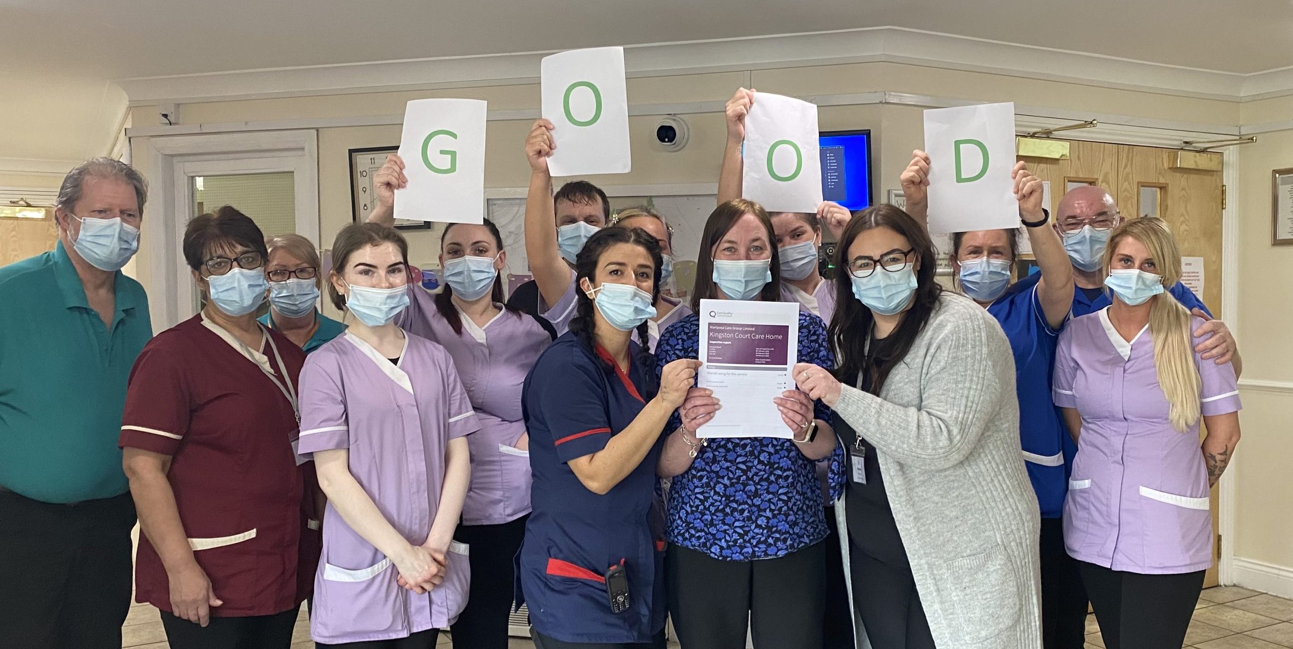 Kingston Court Care Home Awarded 'GOOD' Rating from CQC - Mariposa Care