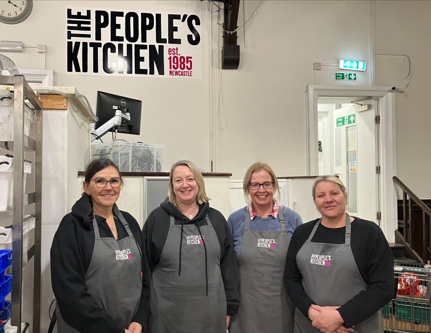 Mariposa Care volunteers with The People's Kitchen - Mariposa Care